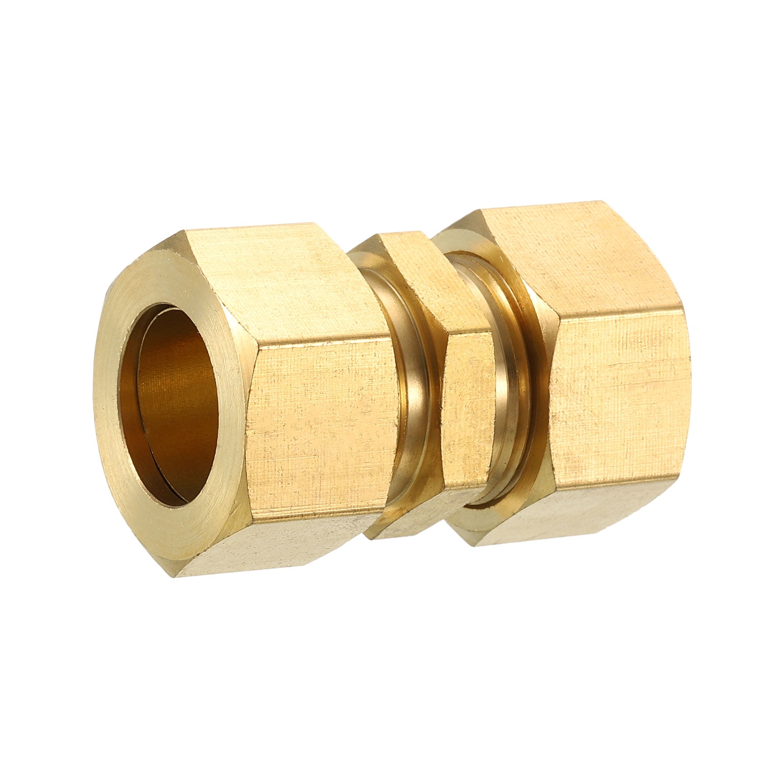 1Pcs Brass Compression Tube Fitting, 19.08mm Tube OD Connector, NPT ...