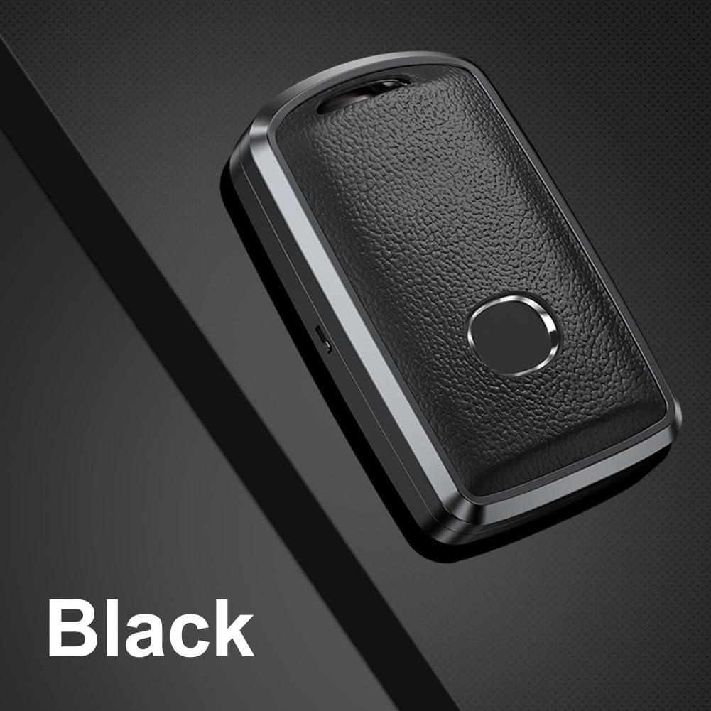 1Pcs Car Key Cover Soft Tpu Alloy Leather Car Key Protection Case For ...