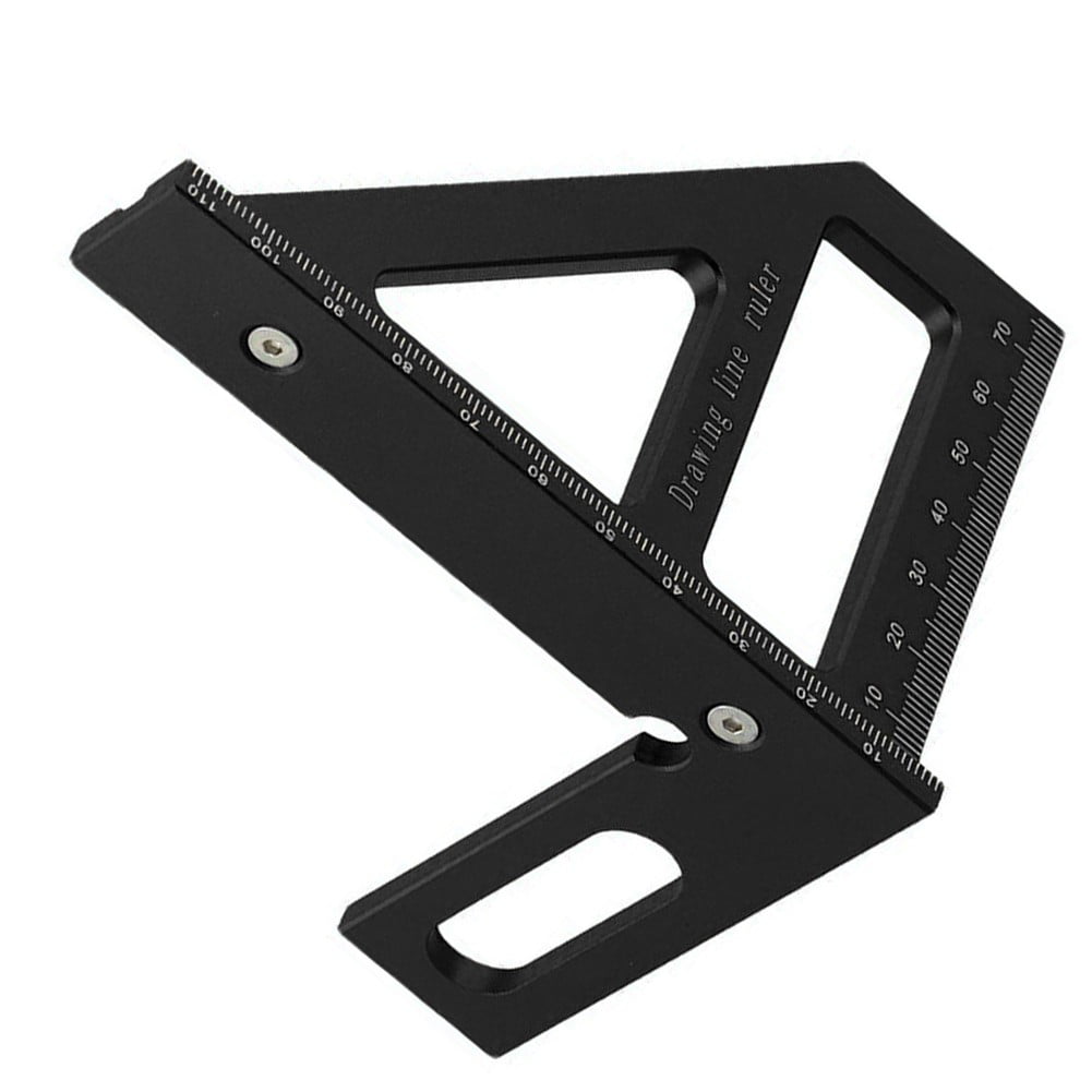 1Pcs Carpenter Square Woodworking Square Protractor Aluminum Miter ...