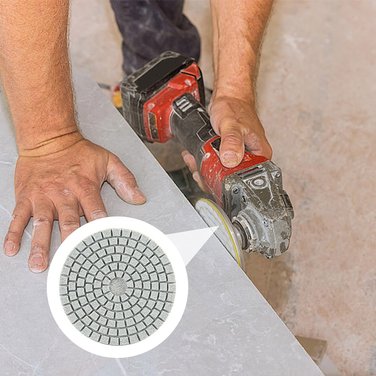 1Pcs Ceramic Tile Edging Disc under $5! Yrmaups Ceramic Tile Grinding ...