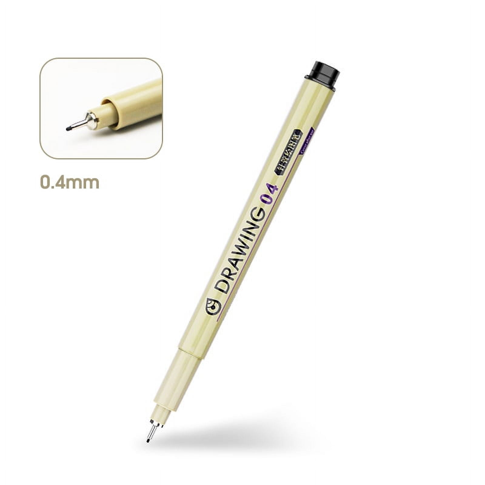 1Pcs Charting Waterproof Fine Line Sketching Markers Different Tip ...