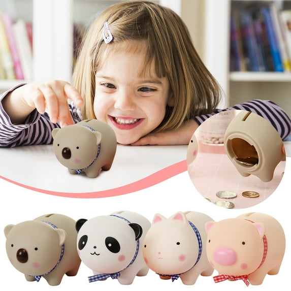 1Pcs Children Savings Bank under $5! Yrmaups Ceramic Piggy Bank, Cute ...