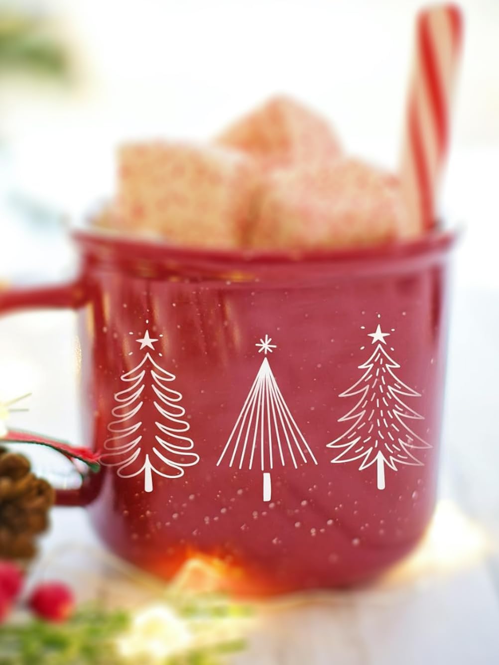 1Pcs Christmas Tree Pattern Printing Stencil Reusable Stencil Turquoise ...