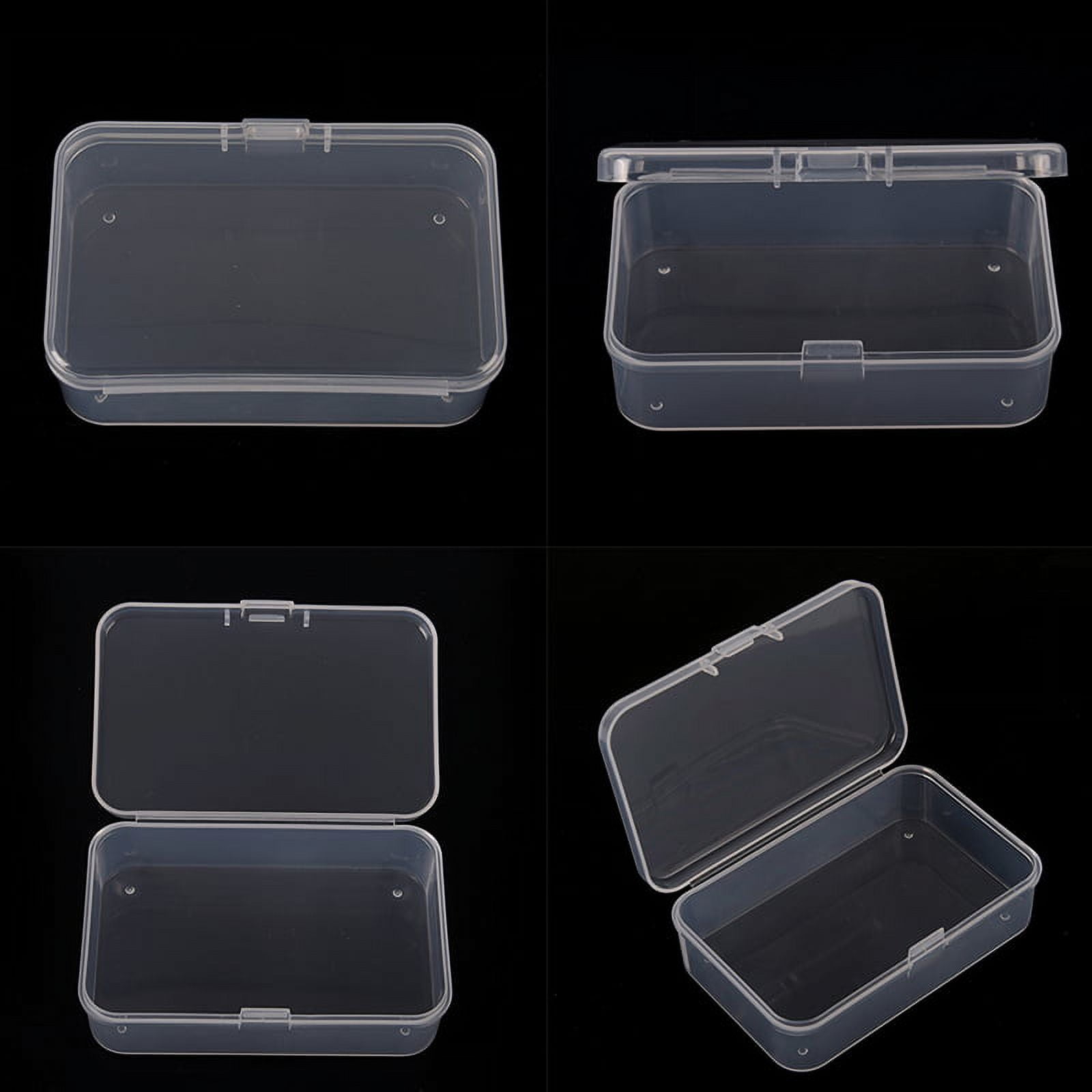 1Pcs Clear Plastic Transparent With Lid Storage Box Collection ...