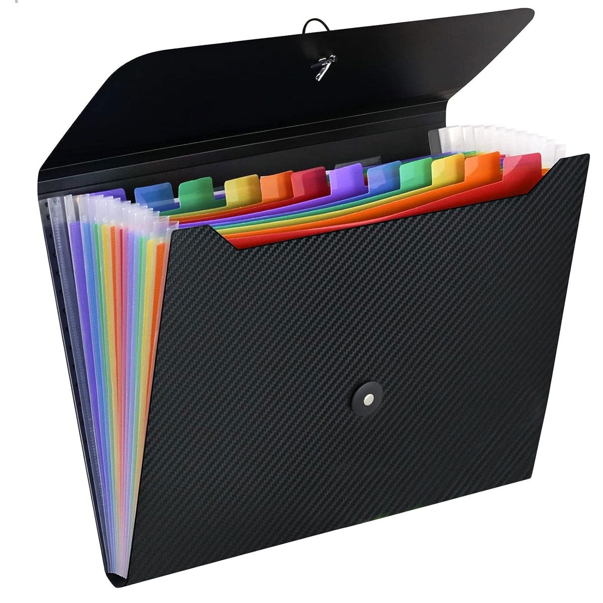 1PCS color/transparent PP organ bag 13 lattice Rainbow organ folder ...