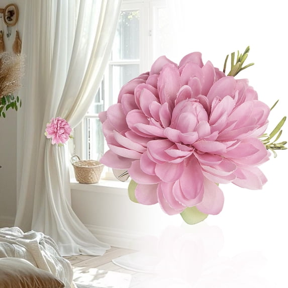 1Pcs Curtain Flower Buckles, Curtain Tiebacks Clips for Draperies Home ...