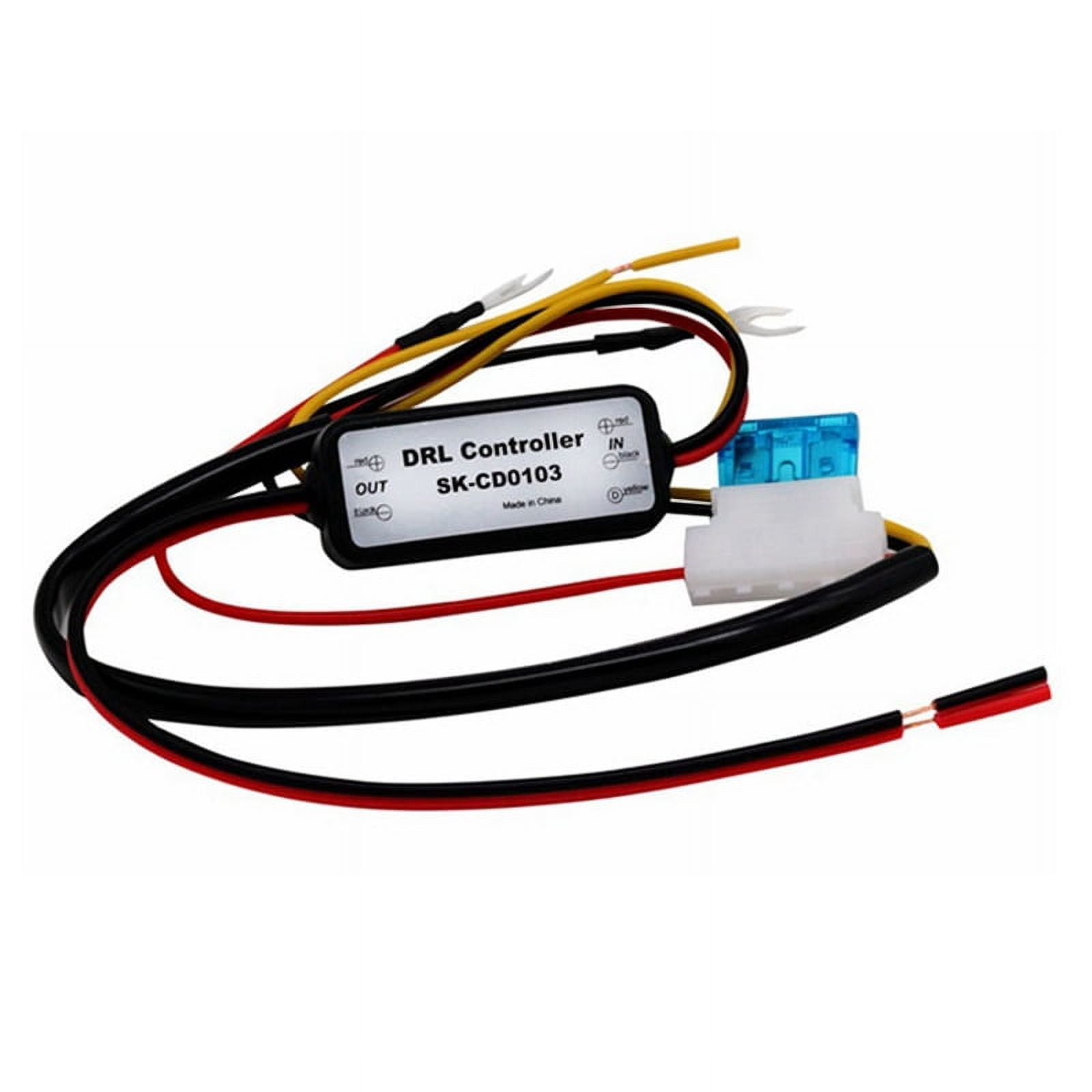 1Pcs DRL Controller Auto Car LED Daytime Running Light Relay Harness ...