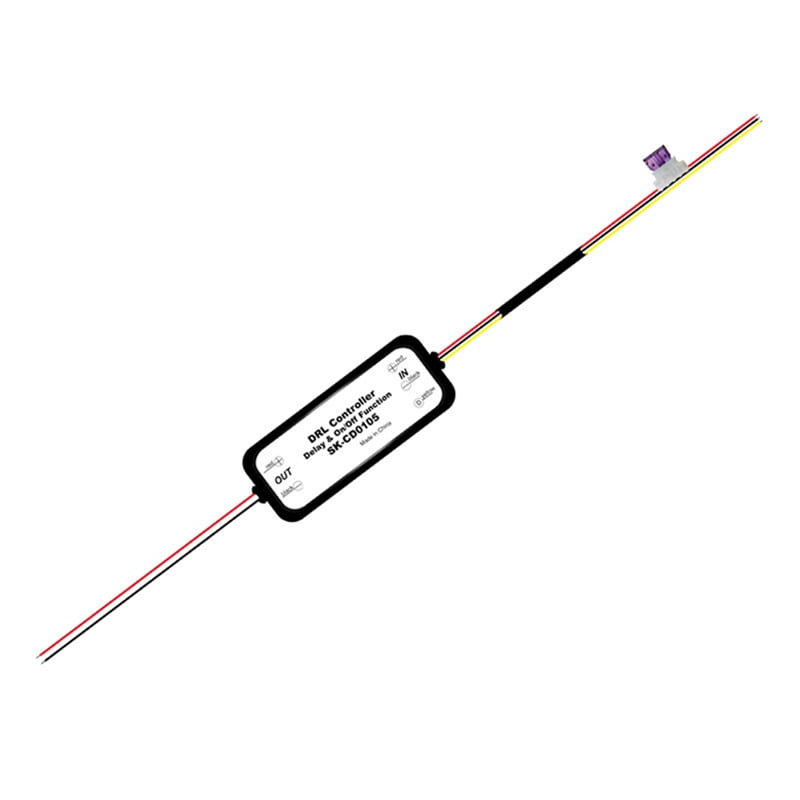 1Pcs DRL Controller Auto Car LED Daytime Running Light Relay Harness Dimmer on/Off 12-18V Fog ...