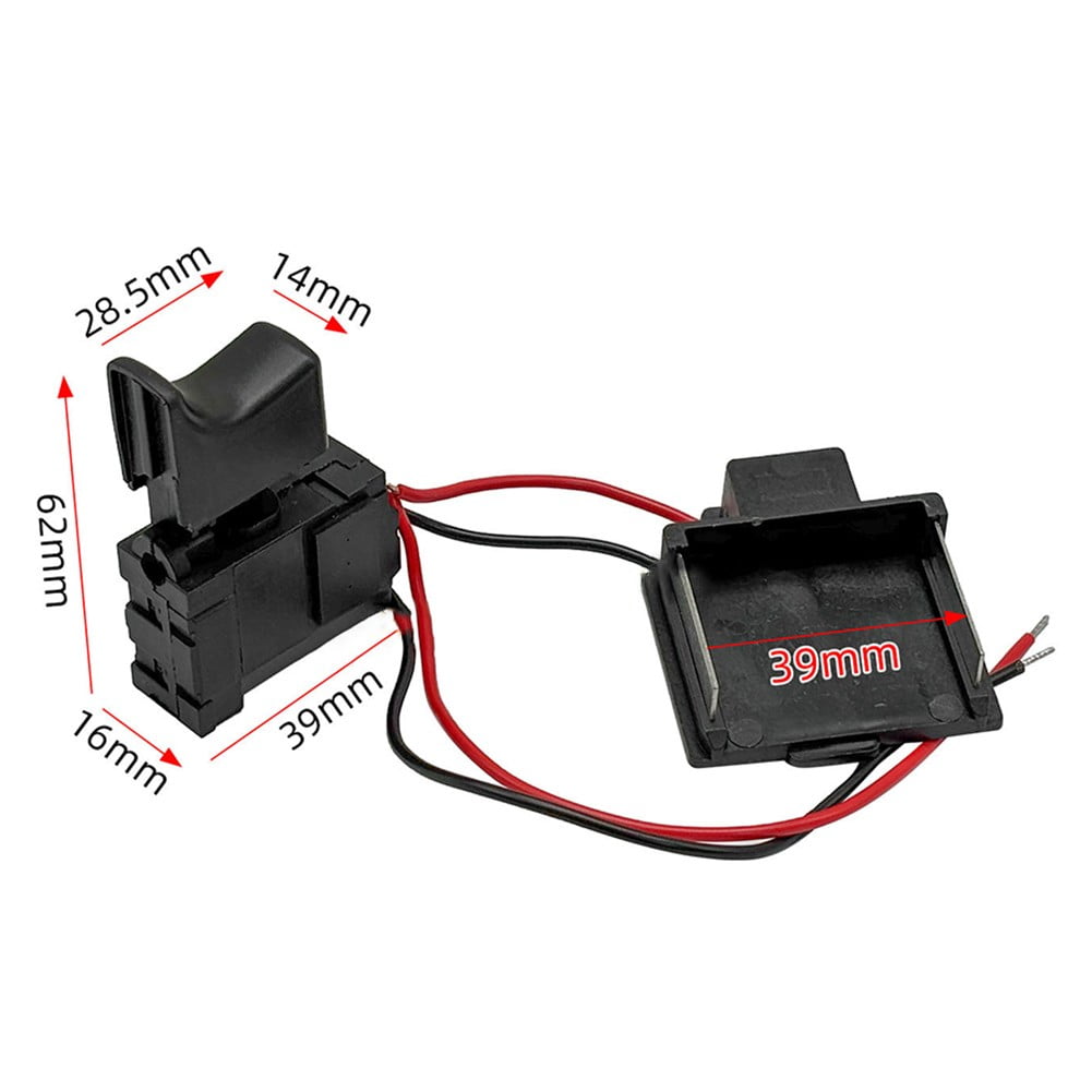 1Pcs Dc 7.2-24V 16A 5E4 For Lithium Battery Cordless Drill Switch Speed ...