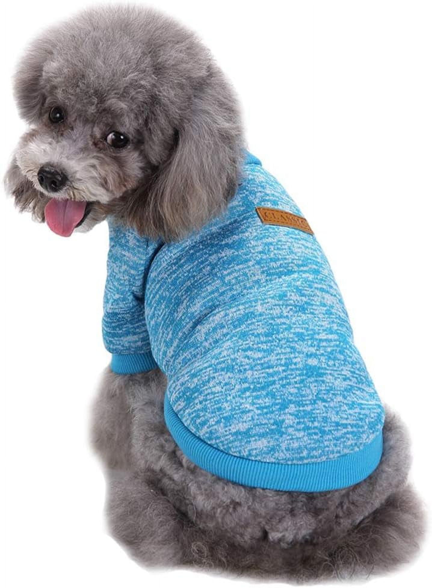 1Pcs Dog Clothes Dogs Sweater Soft Puppies Clothing Winter Puppy ...
