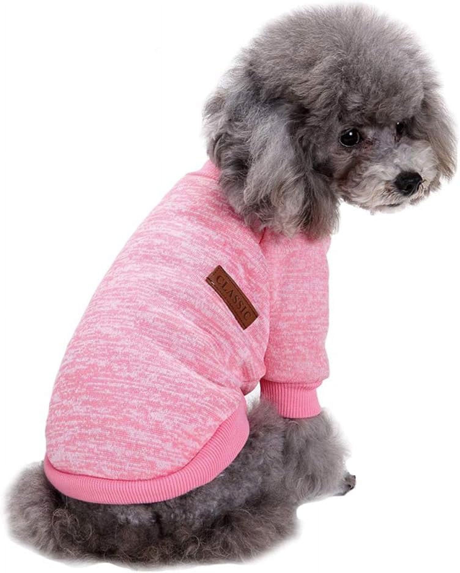 1Pcs Dog Clothes Dogs Sweater Soft Puppies Clothing Winter Puppy ...