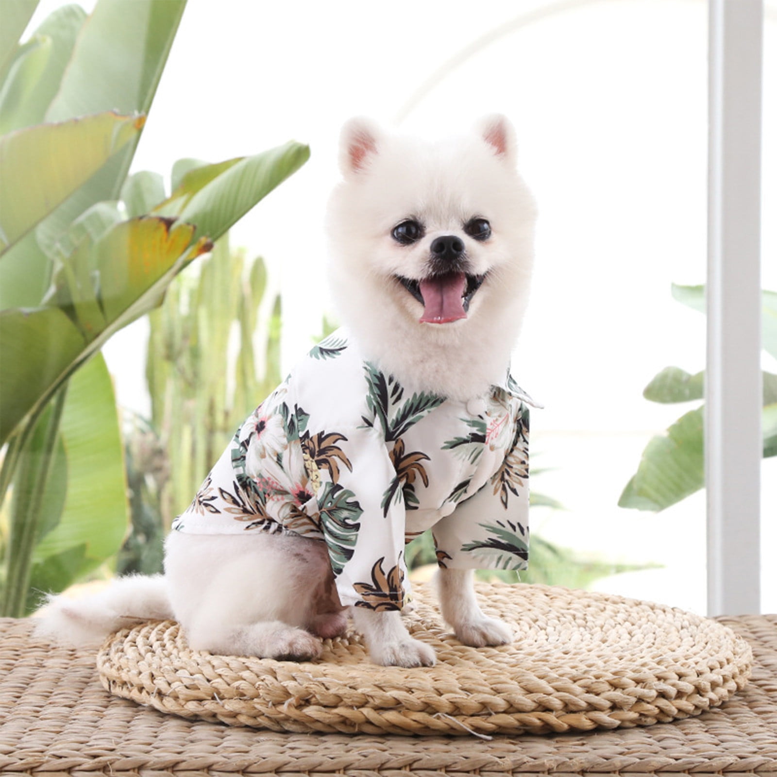 1Pcs Dog Hawaiian Shirt Hawaii Style Summer Dog Clothes Boy Girl ...