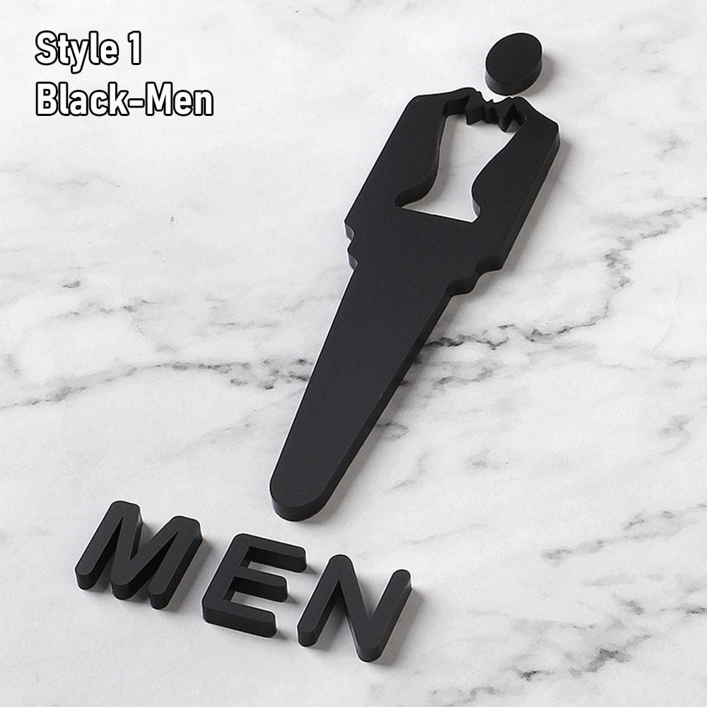 1Pcs Durable Signage Board Art Hotel Home Decor Acrylic 3D Wall Sticker ...