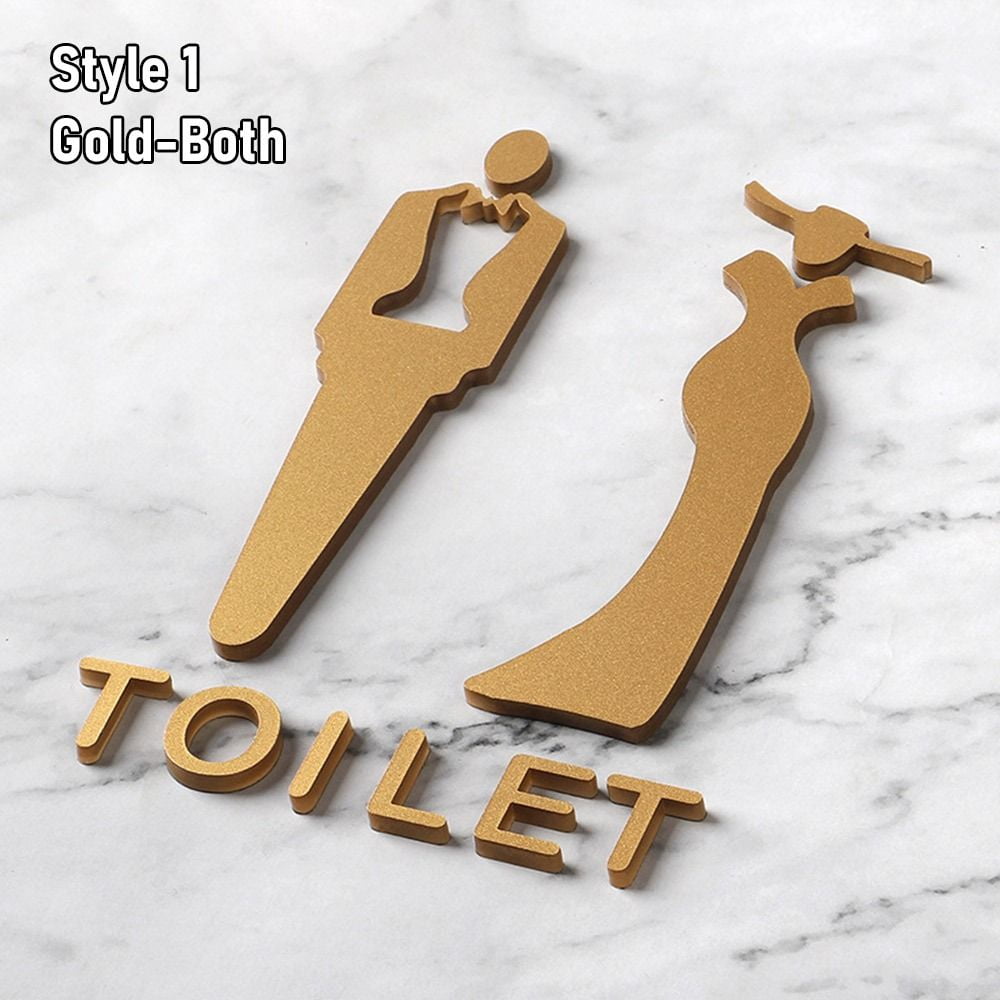 1Pcs Durable Signage Board Art Hotel Home Decor Acrylic 3D Wall Sticker ...