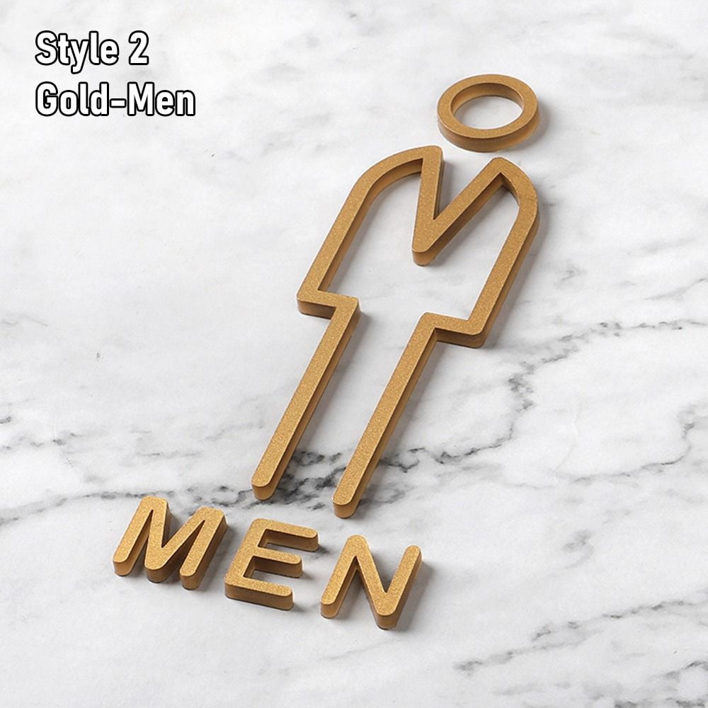 1Pcs Durable Signage Board Art Hotel Home Decor Acrylic 3D Wall Sticker ...