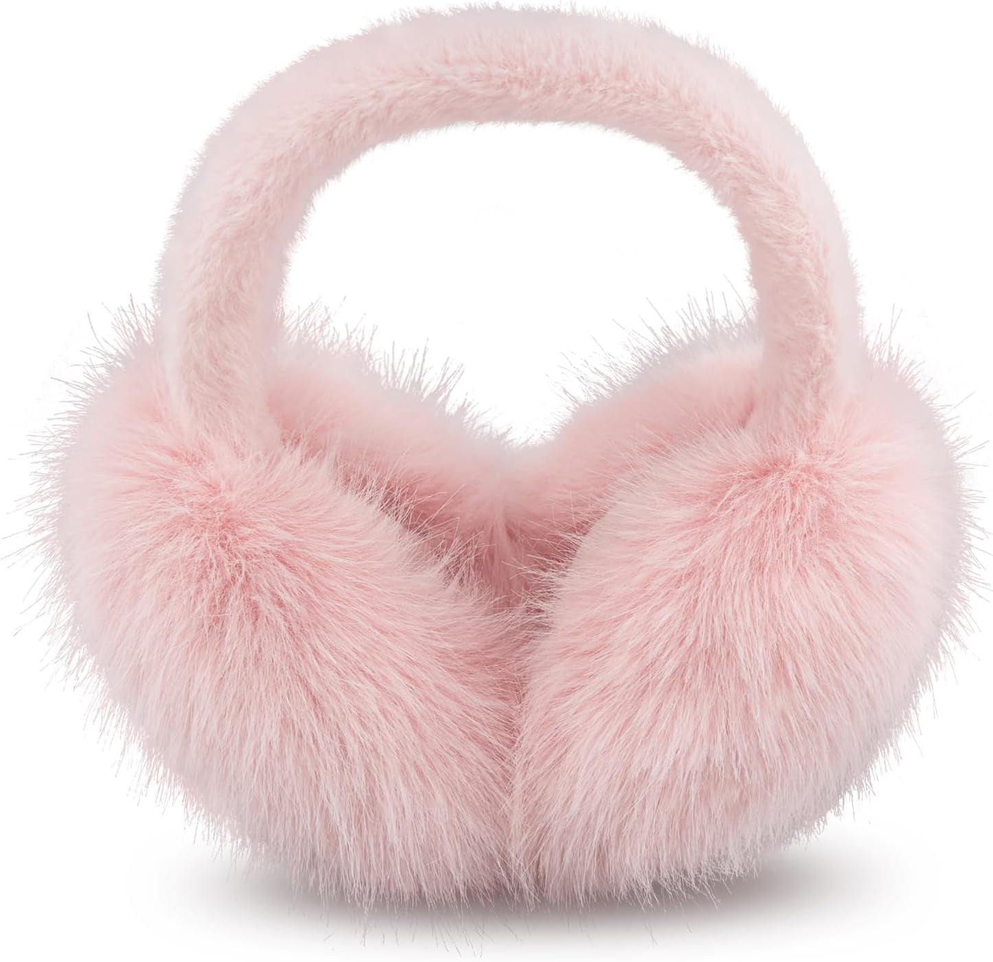 1Pcs Ear Muffs for Winter Women Girls Faux Fur Fuzzy Earmuffs Foldable ...