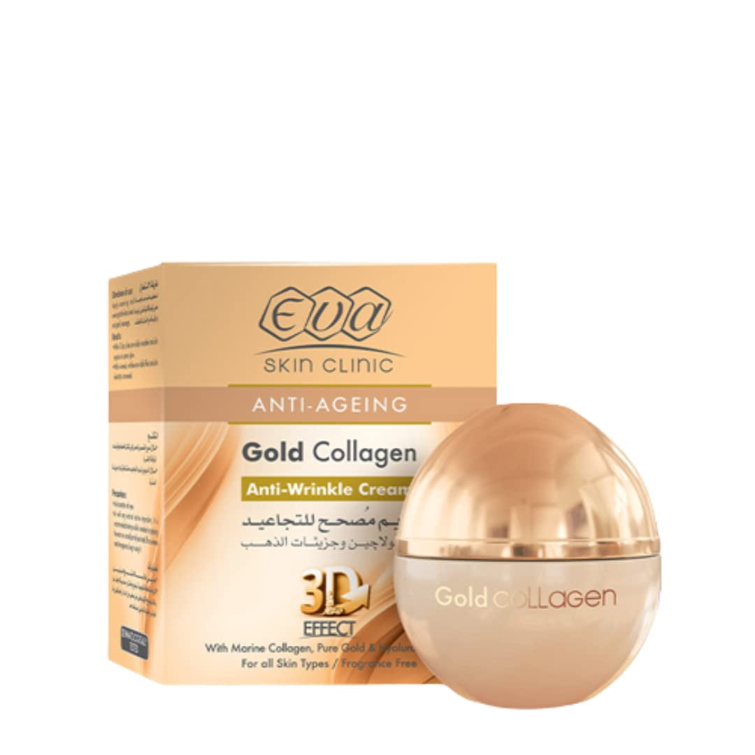1Pcs Eva Golden Collagen Cream Eva Skin Anti-Aging Eva Skin Collagen ...