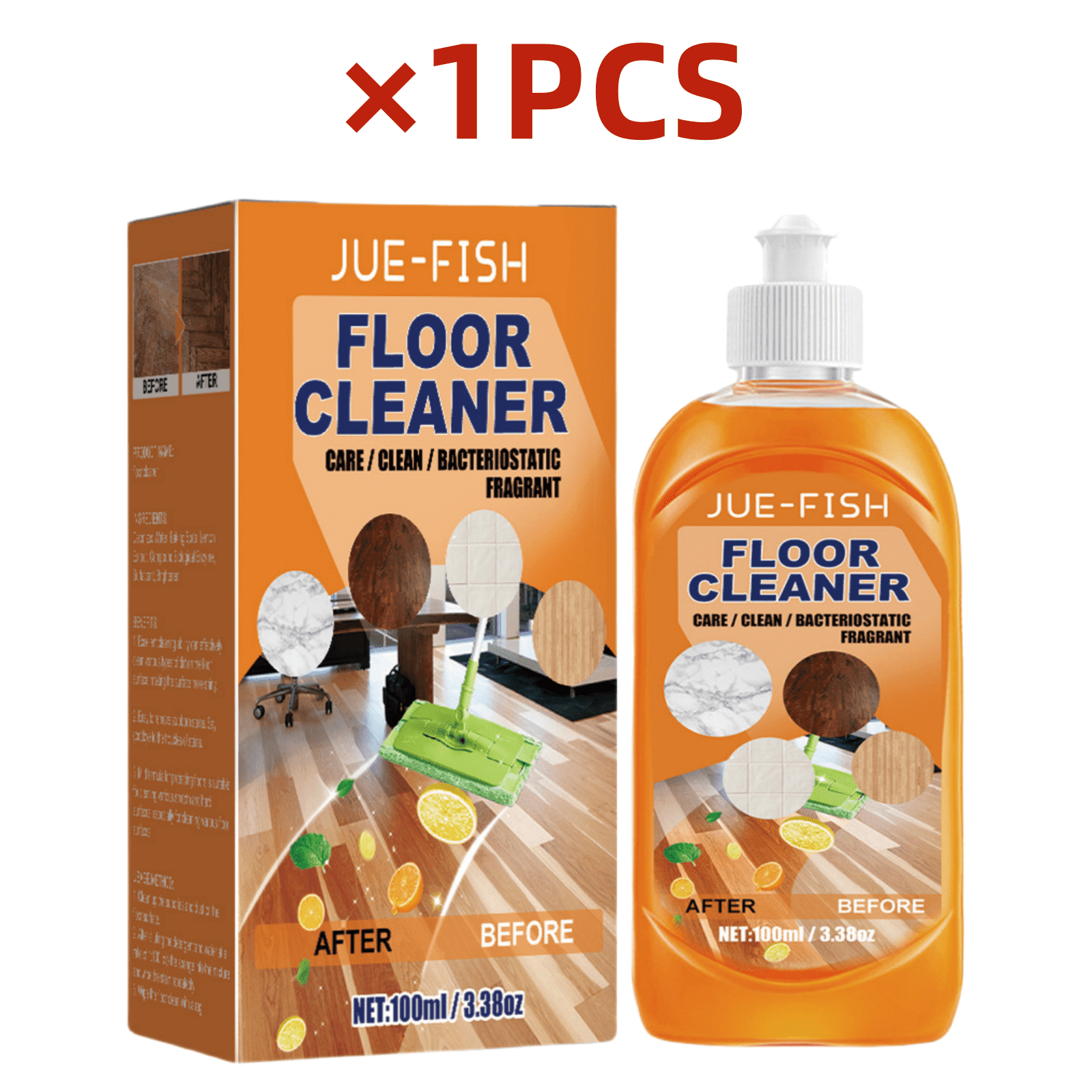 1Pcs Floor Cleaner, Floor Cleaner Liquid , Floorcare, Powerful ...