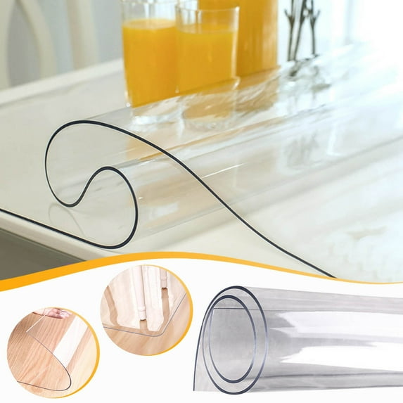 1Pcs Floor Mat, Kadlawus Floor Mat, Transparent PVC Chair Protector ...