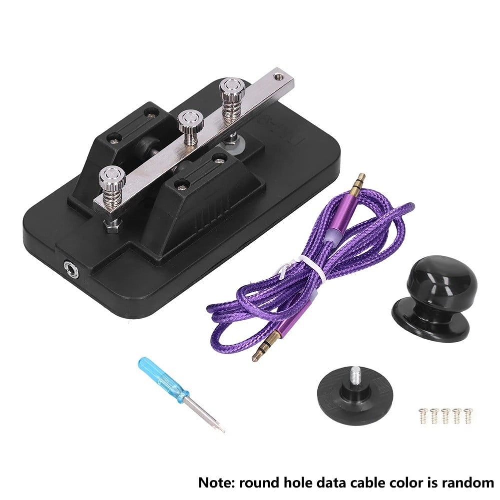 1Pcs For Cw For Morse Code Key, For Morse Code Trainer Practice Key For ...