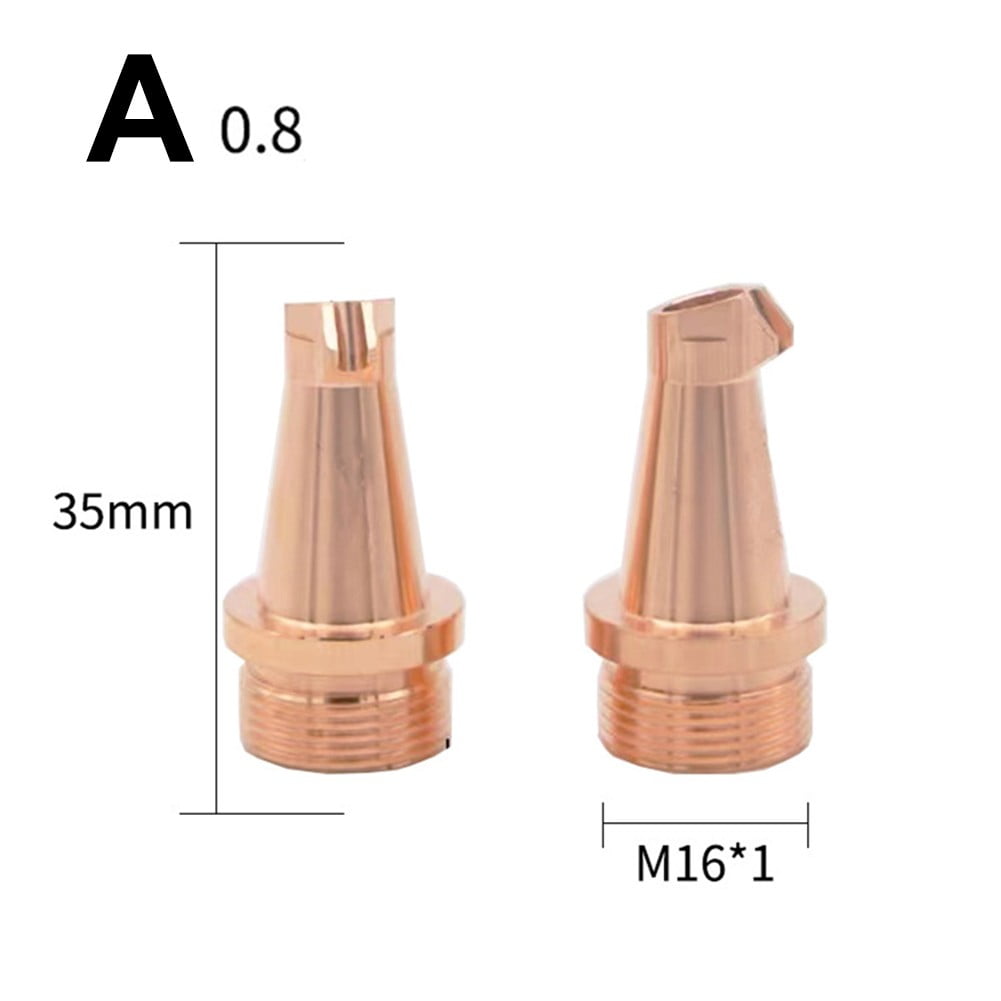 1Pcs For Handheld Copper Nozzle Fiber Optic Nozzle Wire Feeding Nozzle ...