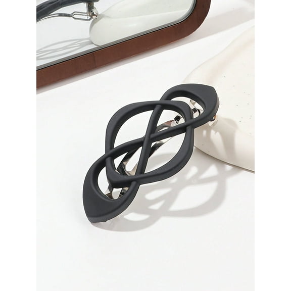 6 Pcs Flat Claw Hair Clips for Women Thick Hair French Round Duckbill ...