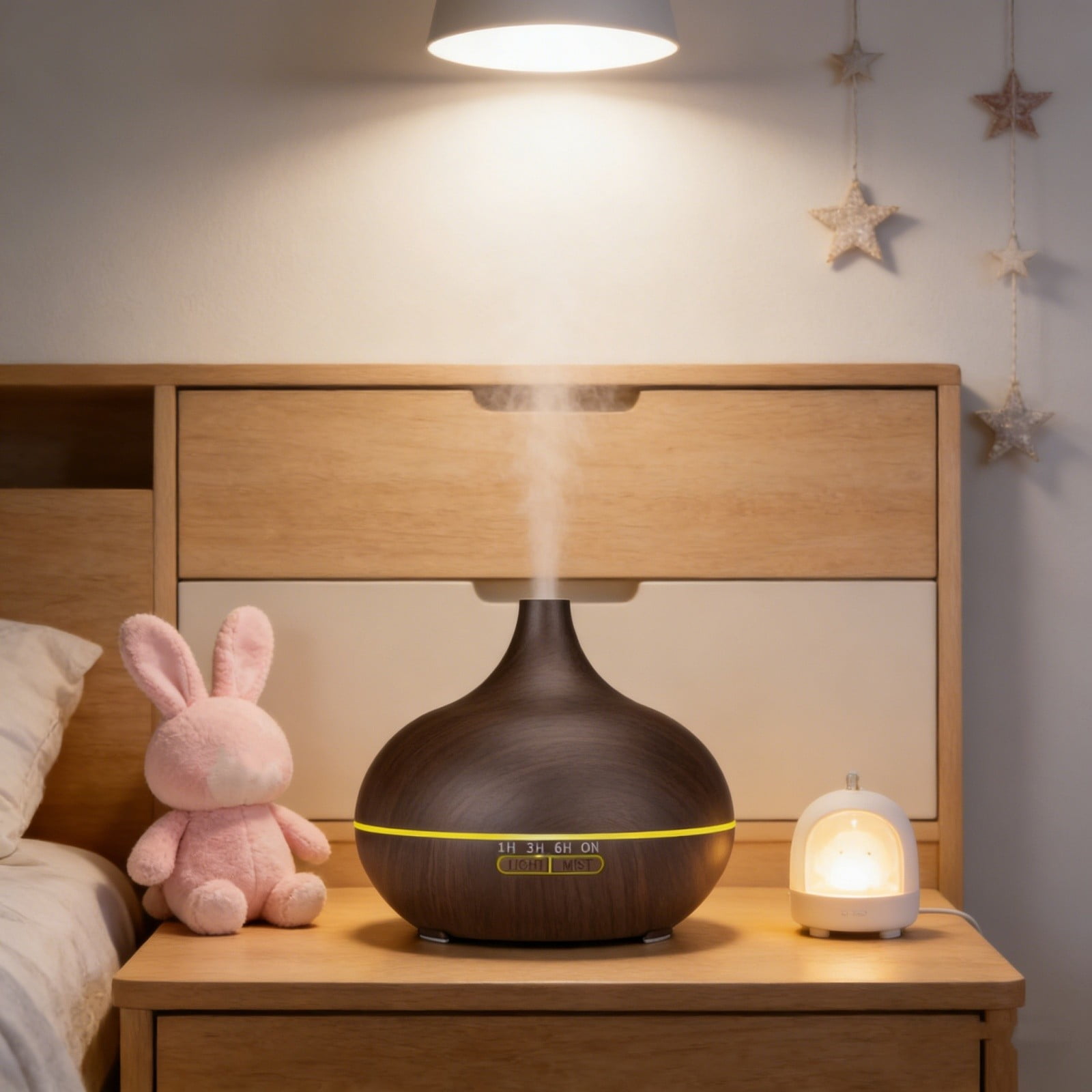 1Pcs Grain Humidifier For Bedroom Large Room Home With Diffuser And ...