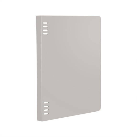 1Pcs Grey B5 Loose Leaf Notebook Cover with Rainbow Design, Frosted ...