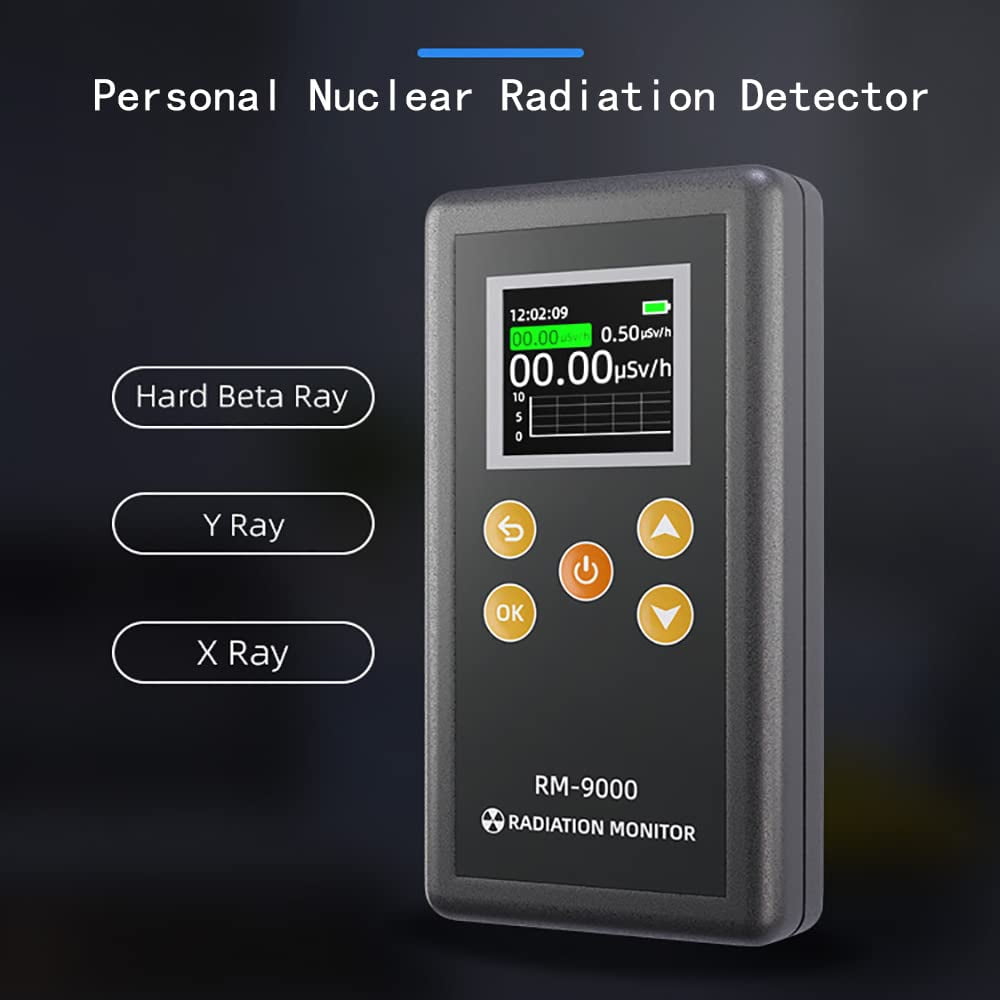 1Pcs Handheld Geiger Counter Nuclear Radiation Detector, High Accuracy ...