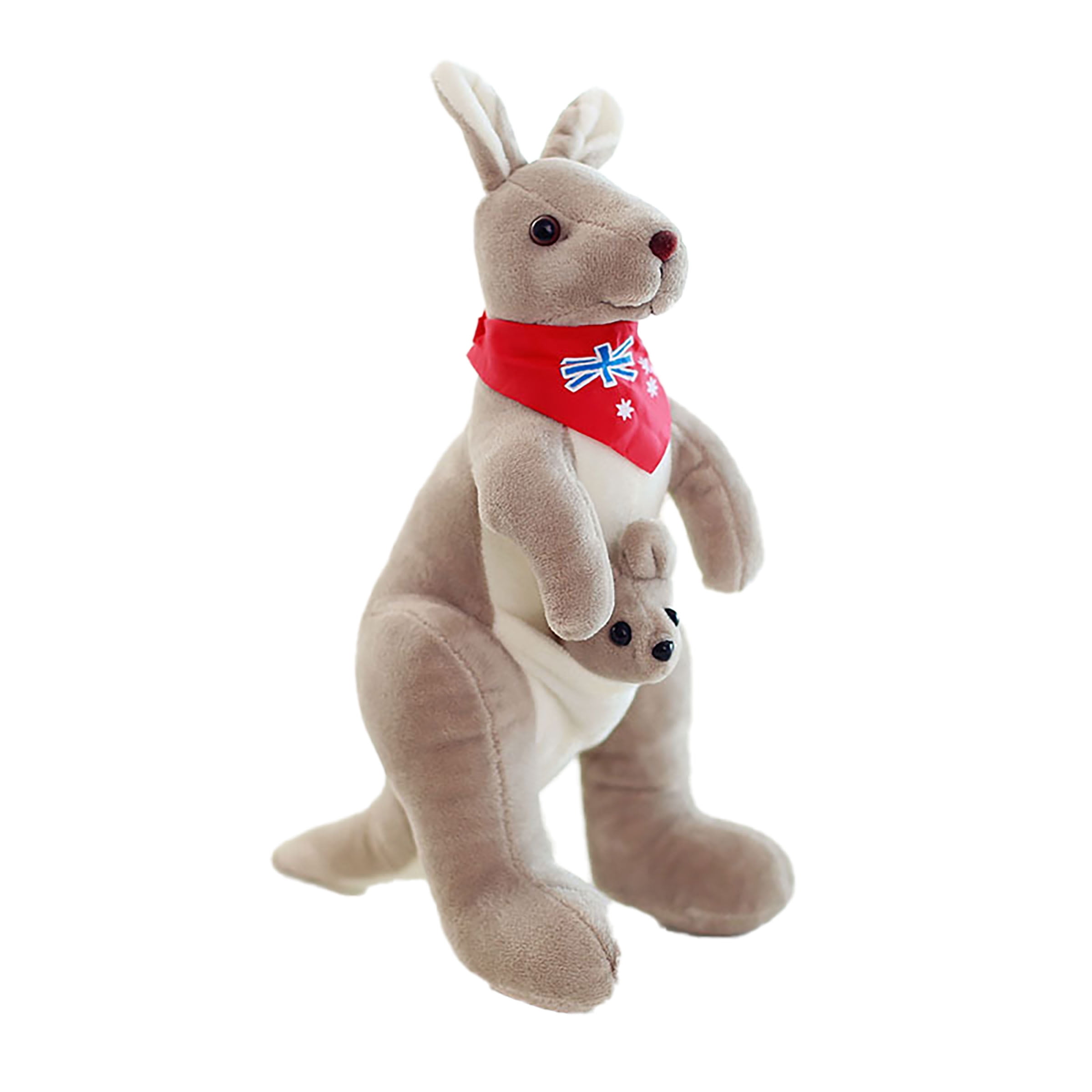 1Pcs Kangaroo Stuffed Animal Plush Doll for Ages 3 and Up,Great Gift ...