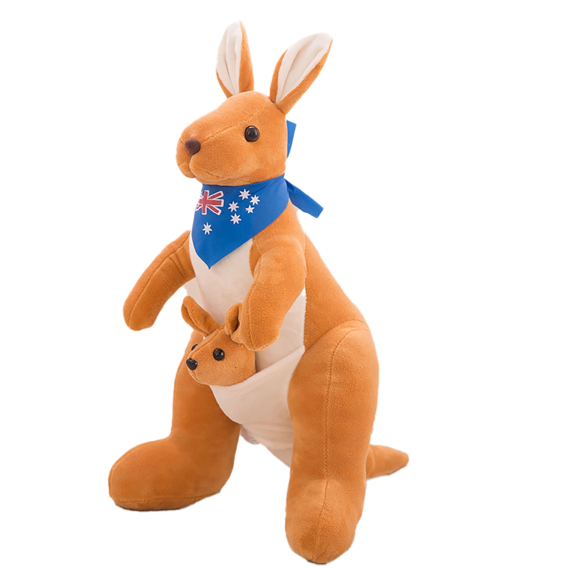 1Pcs Kangaroo Stuffed Animal Plush Doll for Ages 3 and Up,Great Gift ...