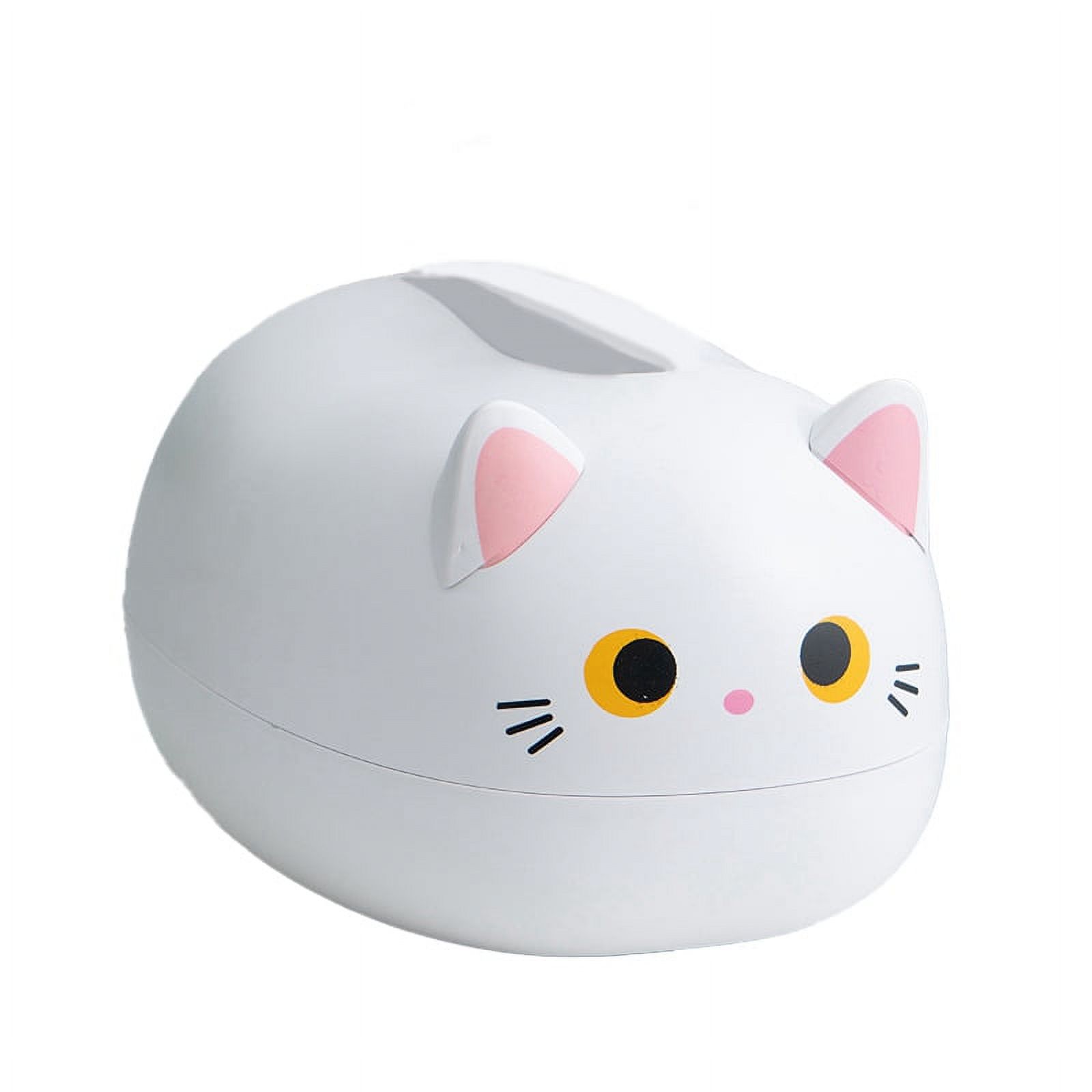 1Pcs Kitten Multifunctional Tissue Box, Tray Table Hygienic Cute Style ...