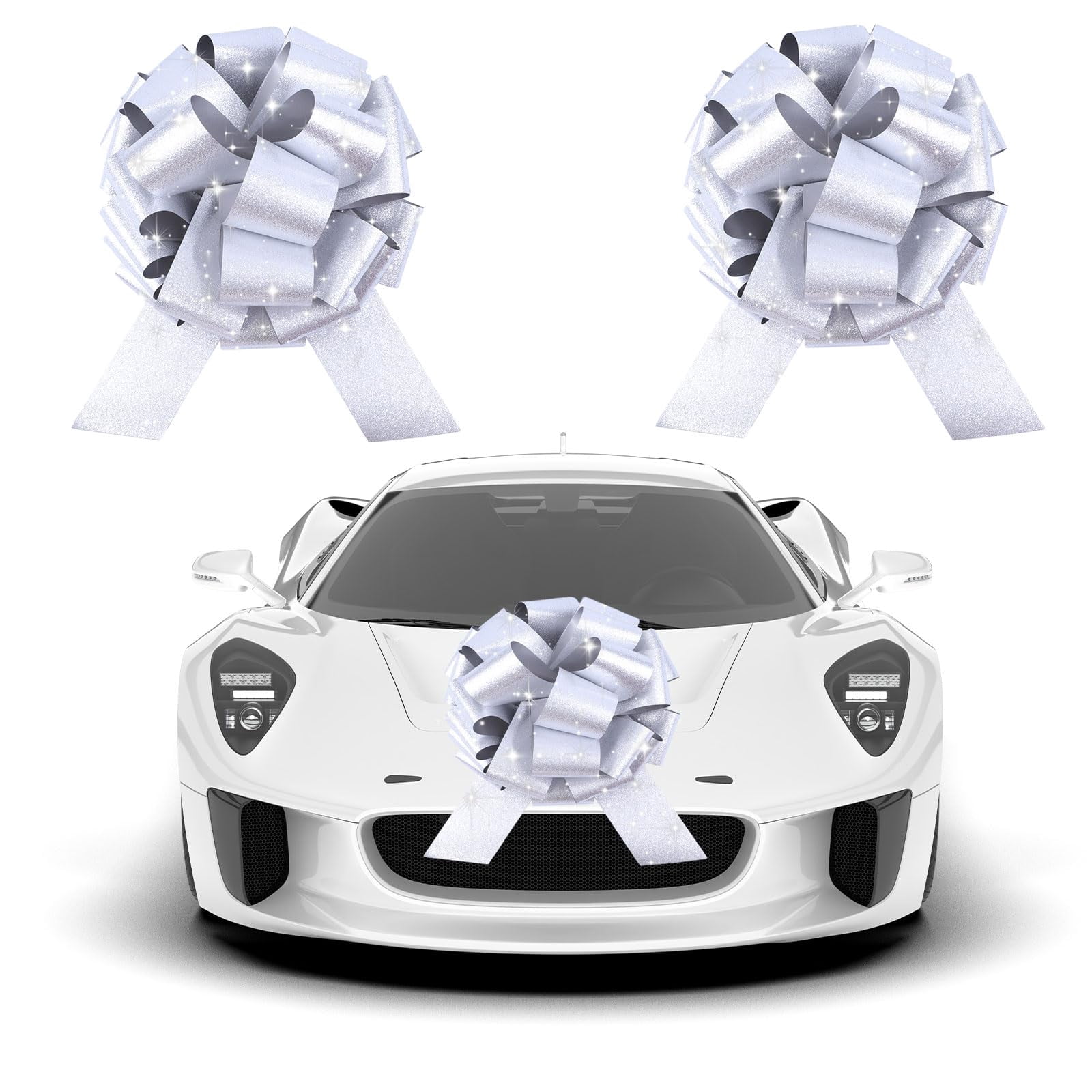 1Pcs Large Gift Bows，16" MSF2 Wide, Bows for Gift, Christmas, Presents ...