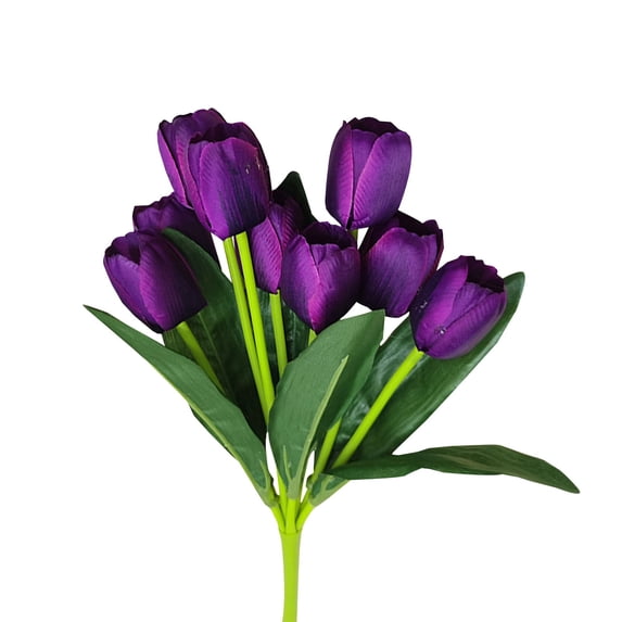 1Pcs Latex Tulips Real Touch Red Artificial Flowers Fake Tulips ...