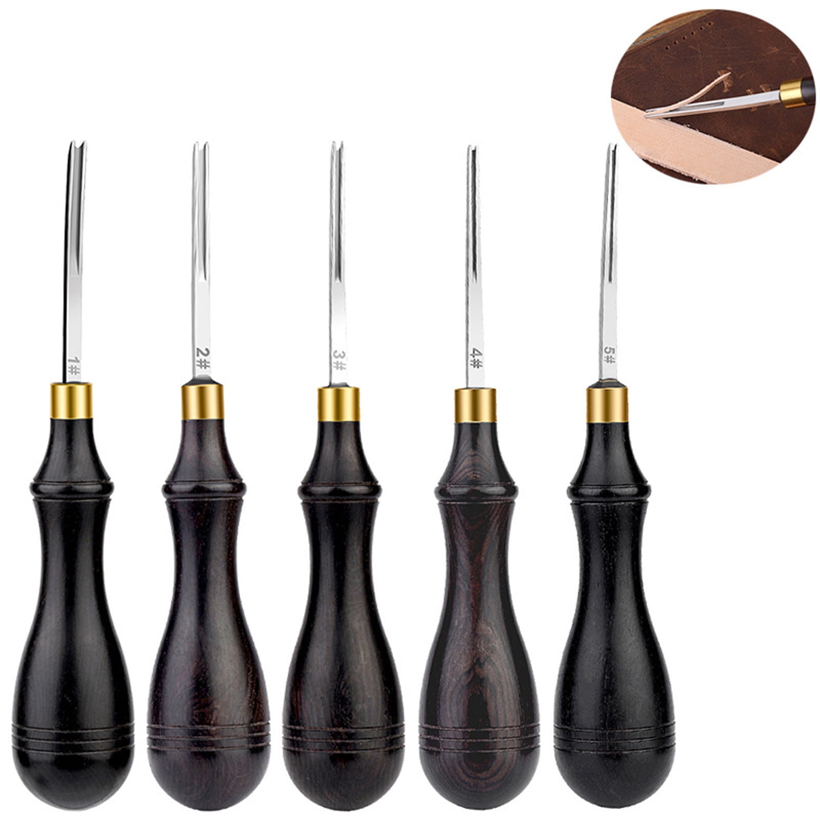1Pcs Leather Edging Tool, Kadlawus Leather Edging Tool, Chamfering and ...