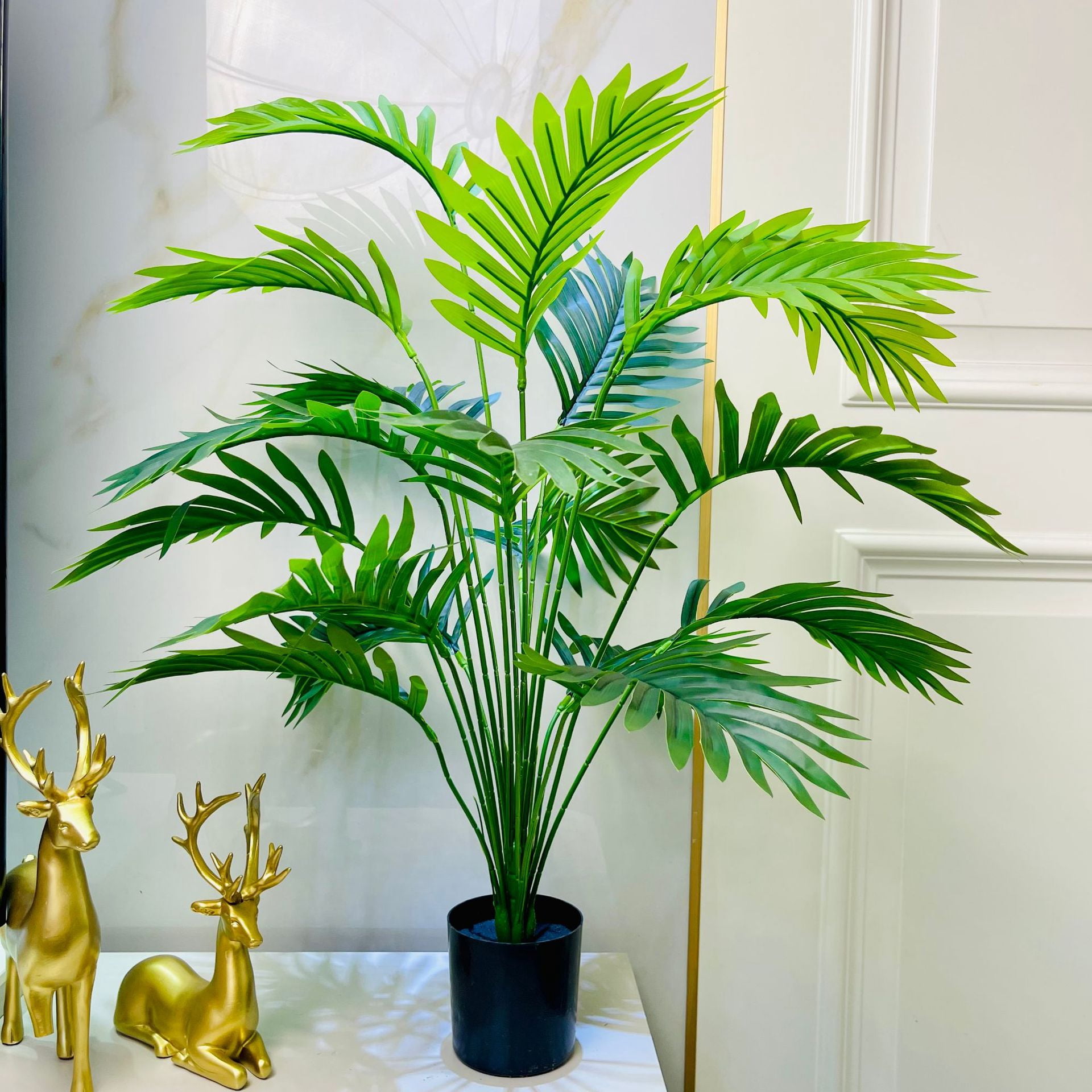 1Pcs Living Room Simulation Green Plant Ornament Decoration Fake Flower ...