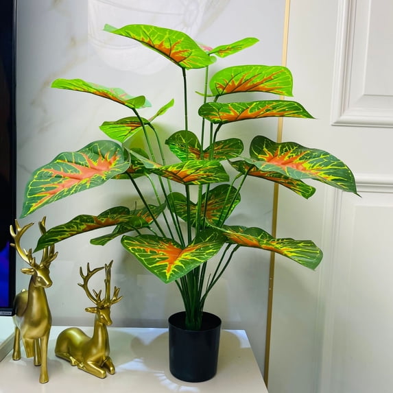 1Pcs Living Room Simulation Green Plant Ornament Decoration Fake Flower ...