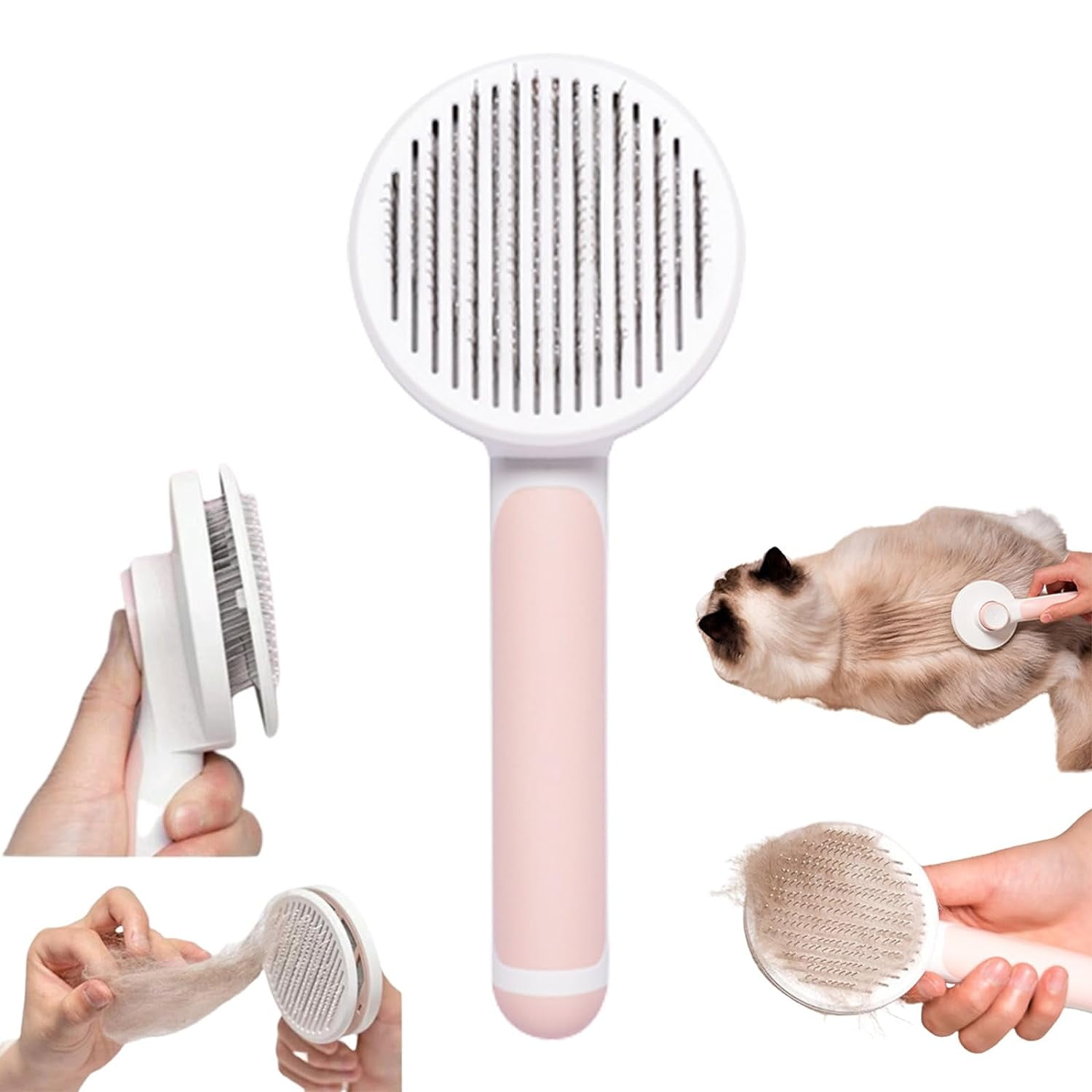 1Pcs Magic Pet Comb,Cat and Dog Brush for Shedding, Pet Massage ...