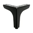 1Pcs Metal Furniture Legs , Triangle Metal Furniture Leg,Matte Black ...