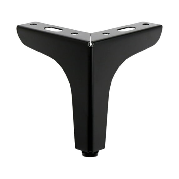 1Pcs Metal Furniture Legs , Triangle Metal Furniture Leg,Matte Black ...