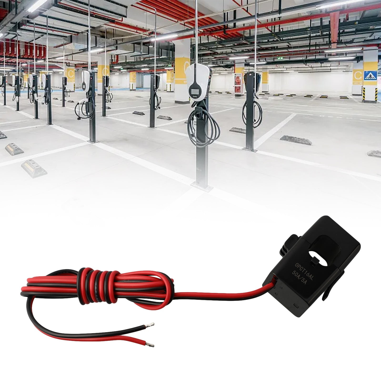 1Pcs Miniature Split Ferrite Core Clamp Current Sensor Current ...