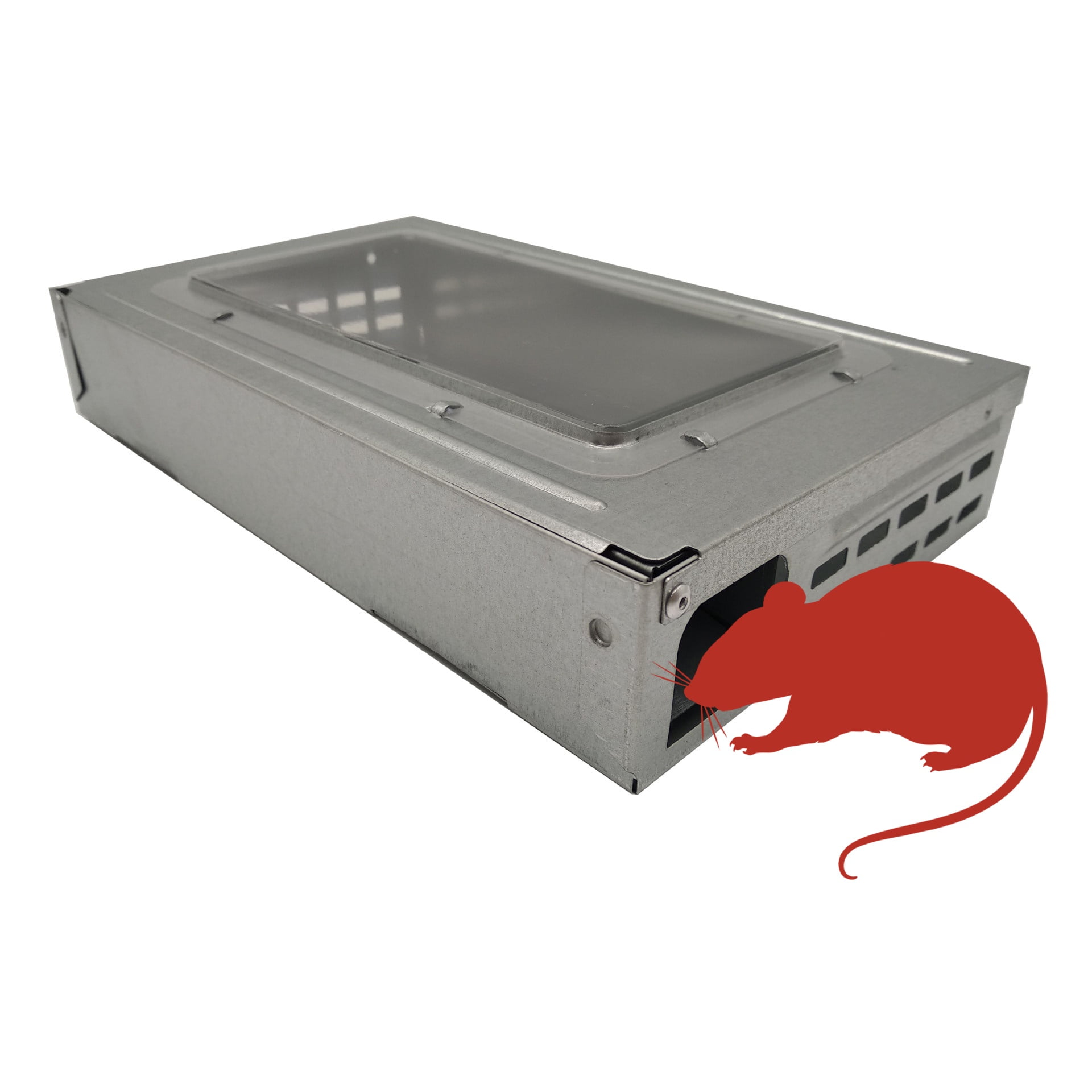 1Pcs Multi Catch Mouse Trap Clear Top Humanized Mouse Trap Rodent Mouse ...