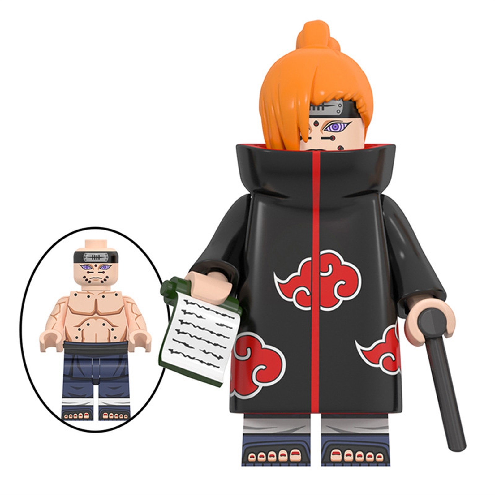 1Pcs Naruto Pain Action Figures Toy – Anime Collectibles with Building ...