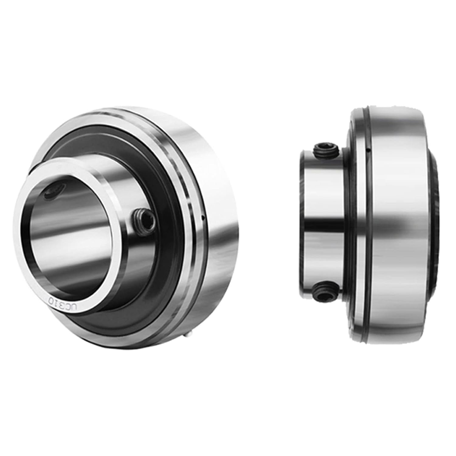 1Pcs Outer Spherical Bearing with Jacking Screw Uc201 202 203 204 205 ...