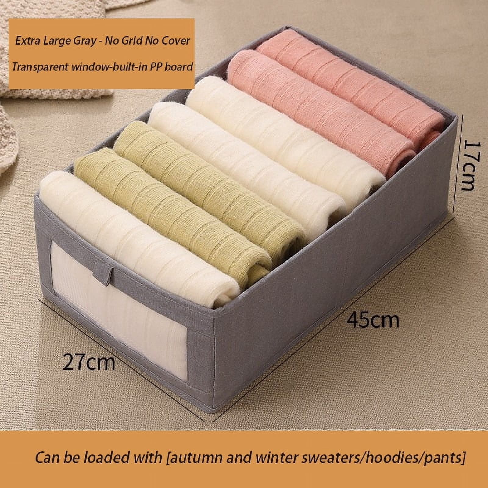 1Pcs Pants Storage Box Clothes Organizers of Cabinets and Drawers ...