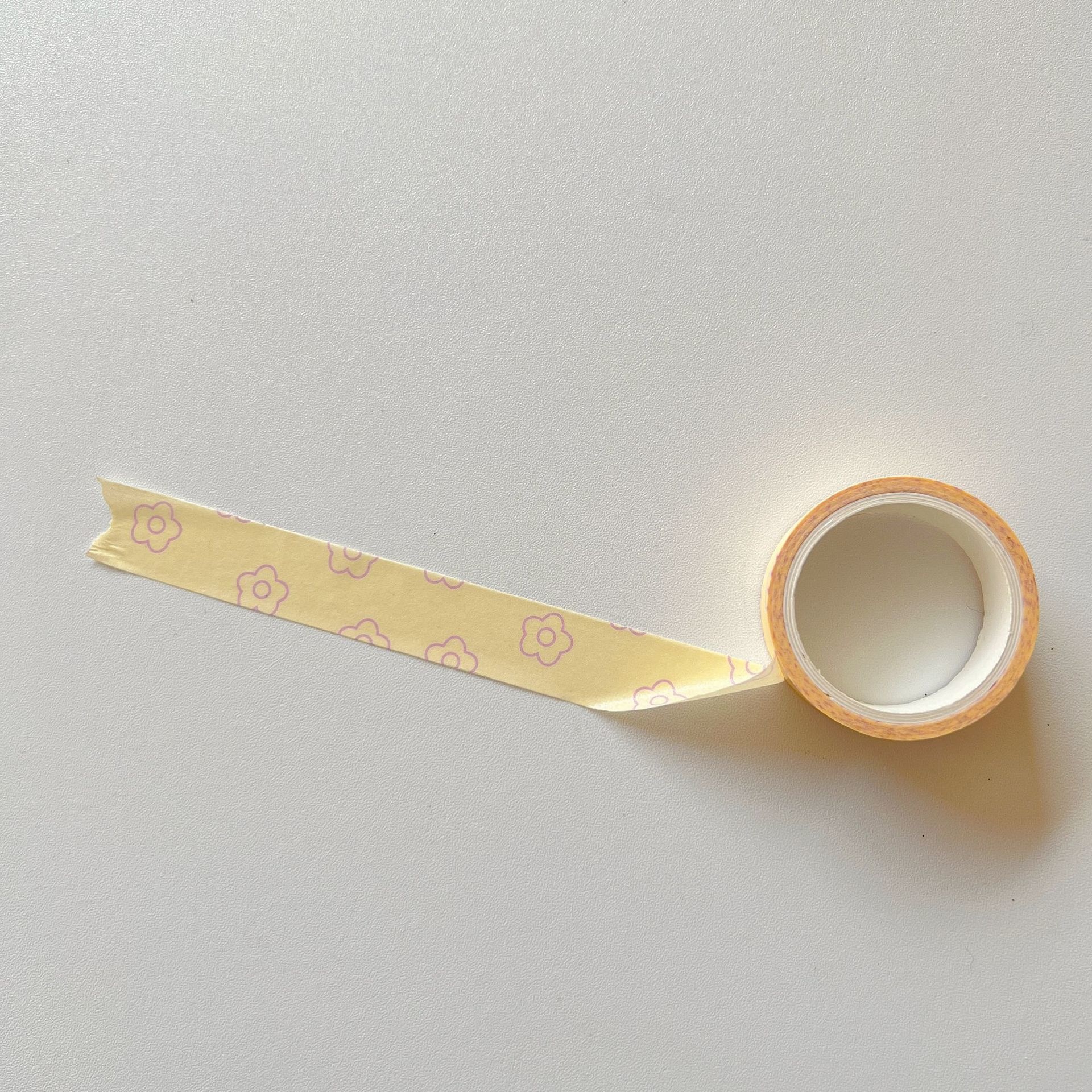 1Pcs Pink Grid Cherry Flower Washi Tape Decorative Adhesive Tape Color ...