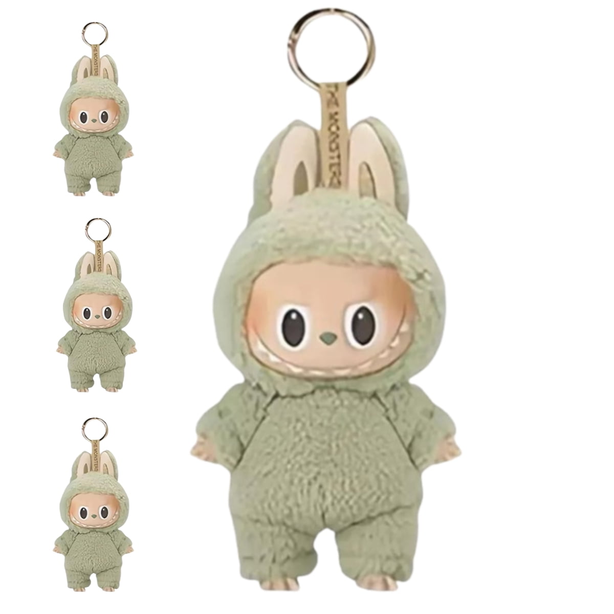 1Pcs Pink POP MART LABUBU The Monsters Etciting Macaron Plush Dolls ...