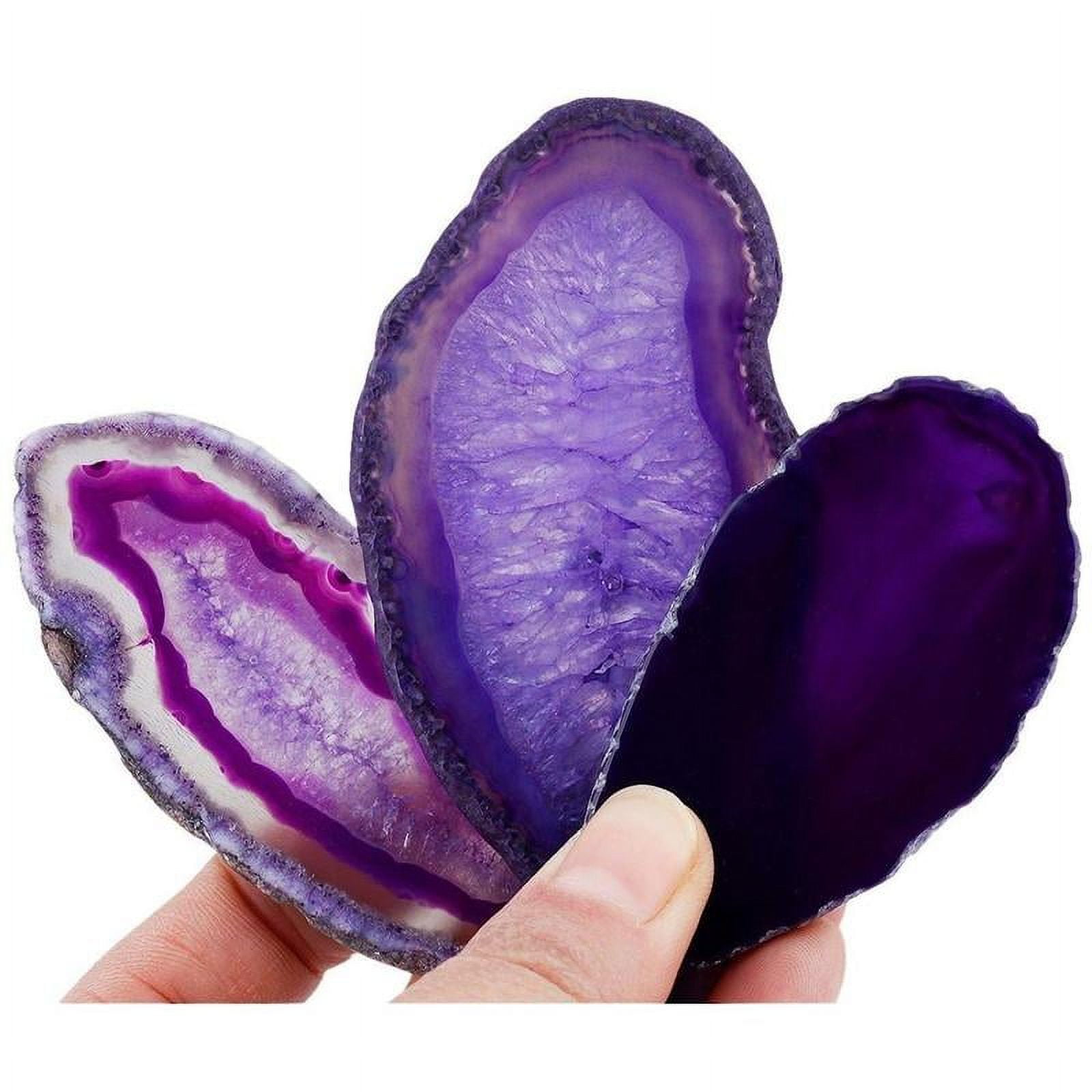 1Pcs Polished Irregular Shape Geode Pendant 8 Color Choice Agate ...
