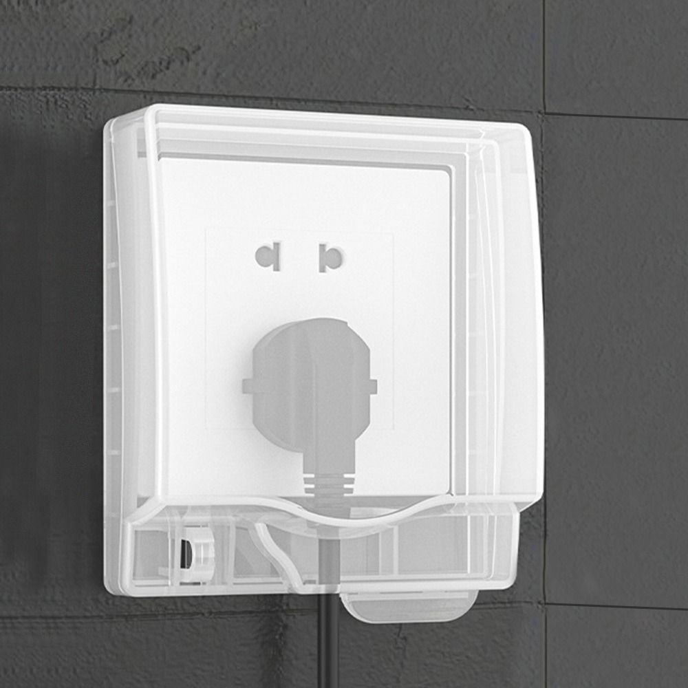 1Pcs Power Outlet Supplies Bathroom Splash-Proof Box Lockable Wall ...