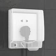 EUDEMON 1 Pack Childproof Electric Outlet Safety Cover Box, Tamper ...